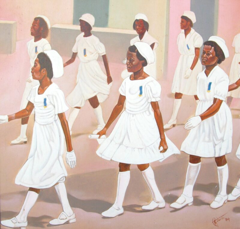 Antonius Roberts “Procession of Females in White Uniforms" - National ...